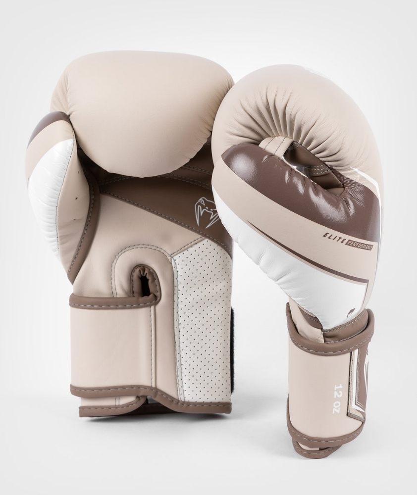 VENUM Venum Elite Evo Boxing Gloves - Sand - 10 Oz VE-04260-040-10OZ