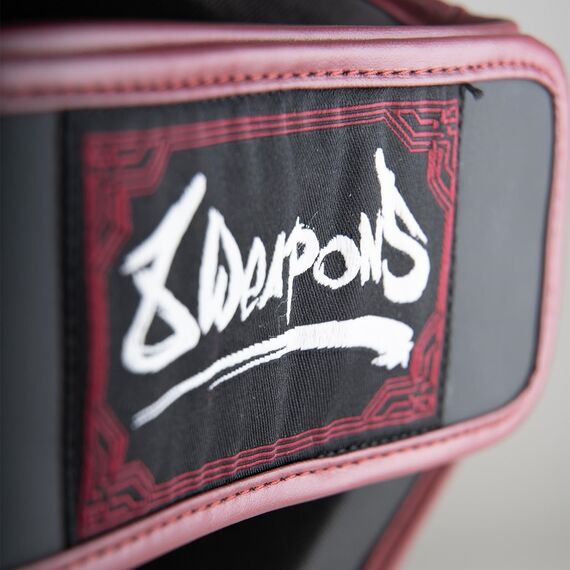 8 WEAPONS Shin Guards - Sak Yant Naga black M